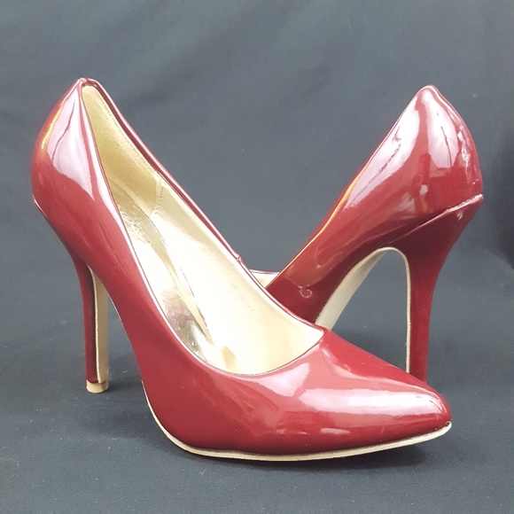 Charles Albert | Shoes | Charles Albert Shoes Sz 65 Red Stilletos Heels ...